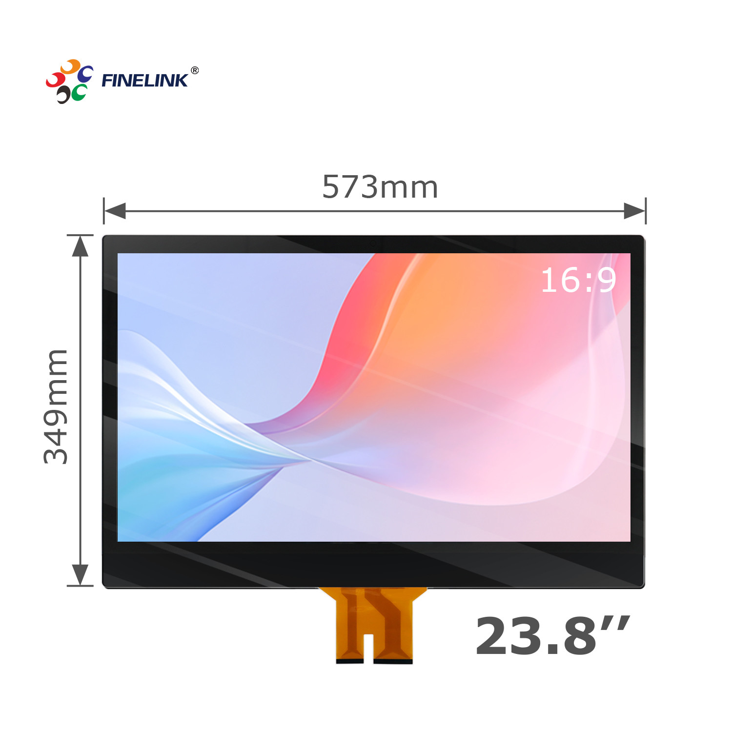 Multifunctional 23.8 Inch G G EETI/ILITEK Capacitive Touch Panel for ...